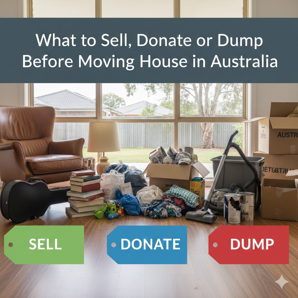 What to Sell, Donate or Dump Before Moving House in Australia ...